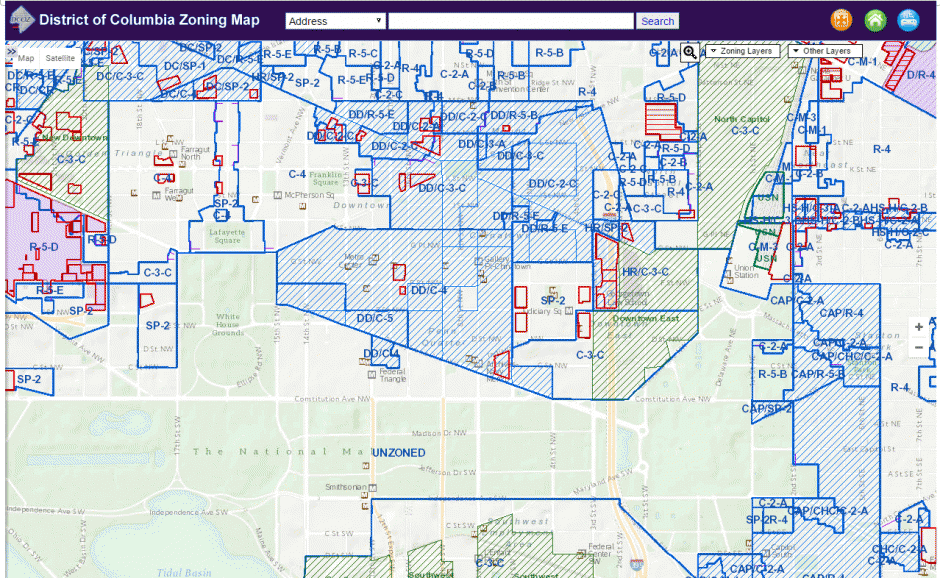 Zoning Maps of the District of Columbia | dcoz Zoning Maps of the District of Columbia | dcoz